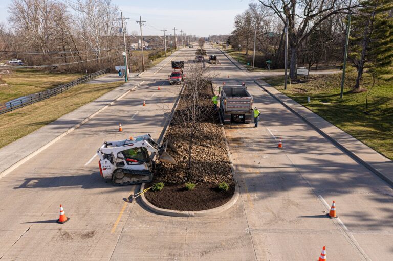 96th St. & Allisonville Rd. Roundabout - City of Fishers