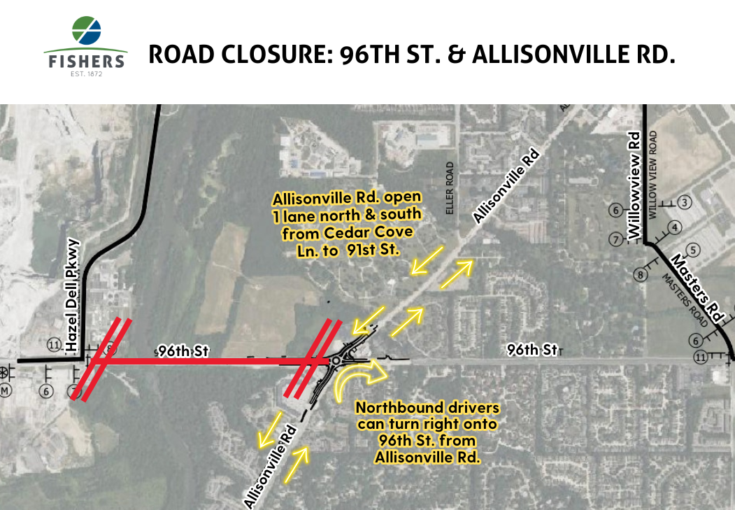 96th St. & Allisonville Rd. Roundabout – City of Fishers
