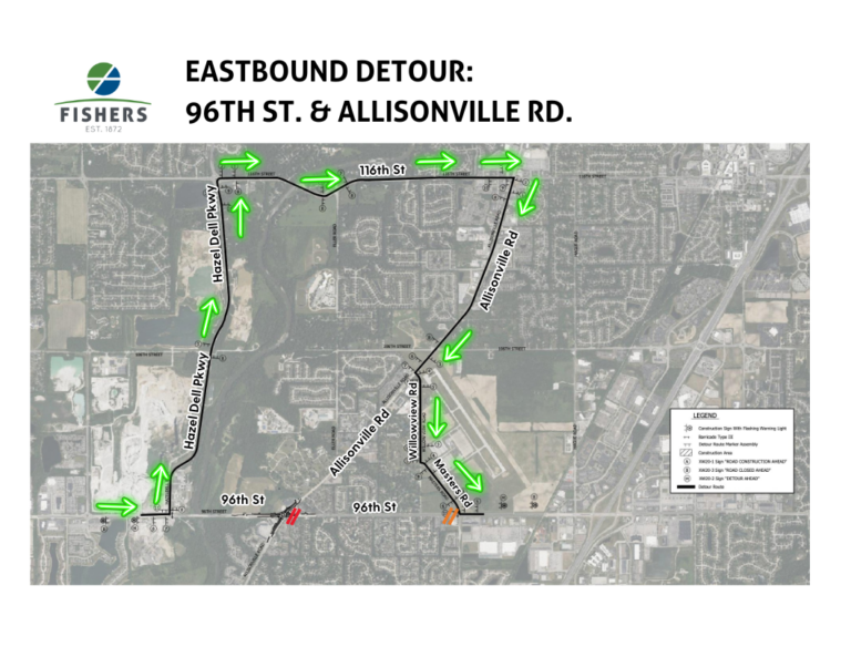 96th St. & Allisonville Rd. Roundabout - City of Fishers